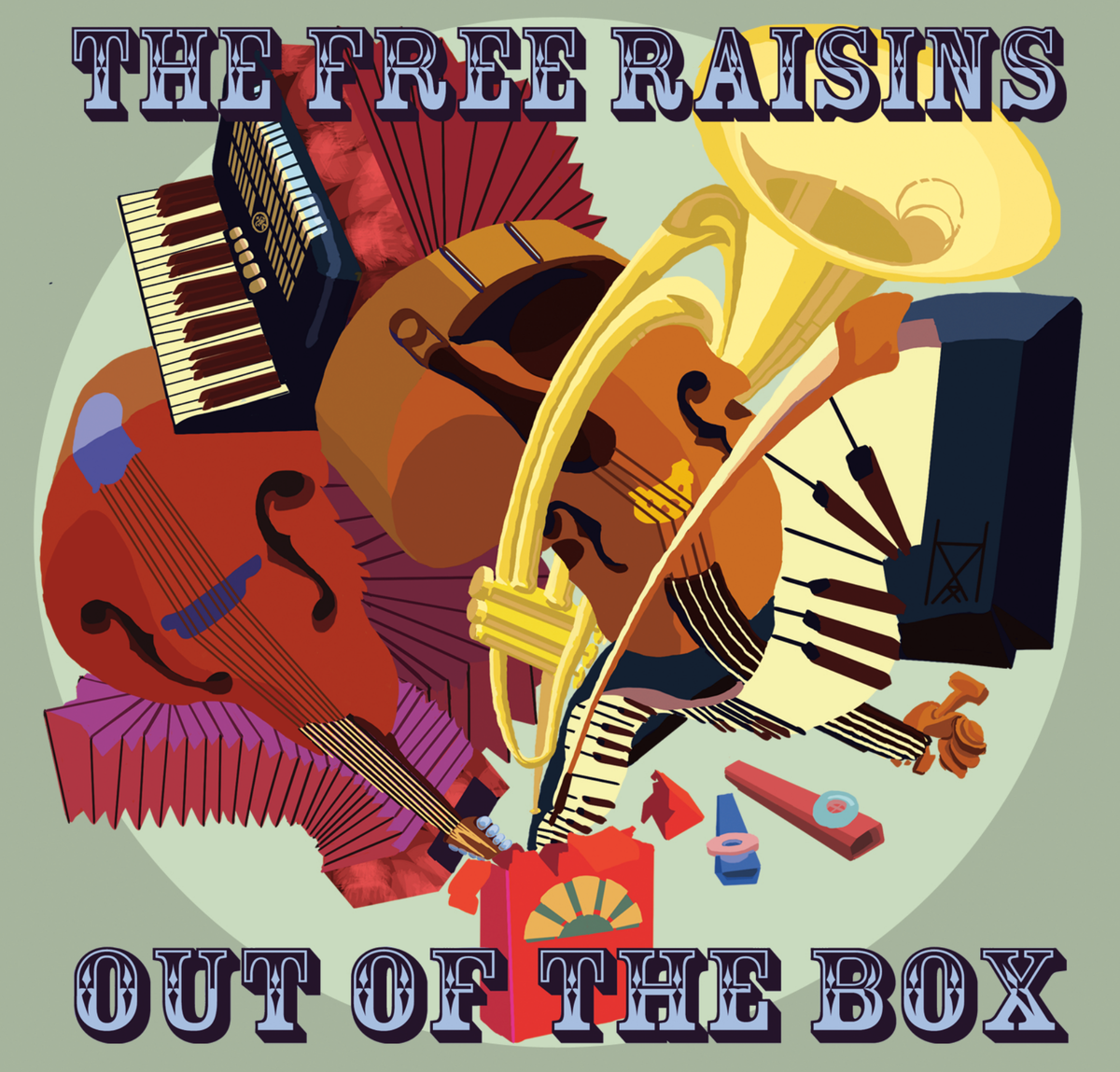 Free Raisins CD: Out of the Box